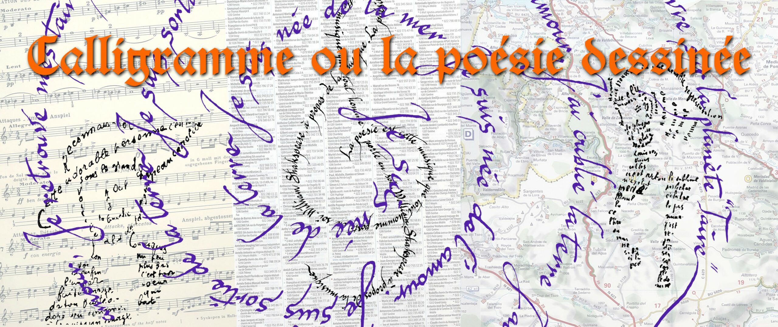 Atelier avec un artiste : Poésie en calligramme - Archipel Butor